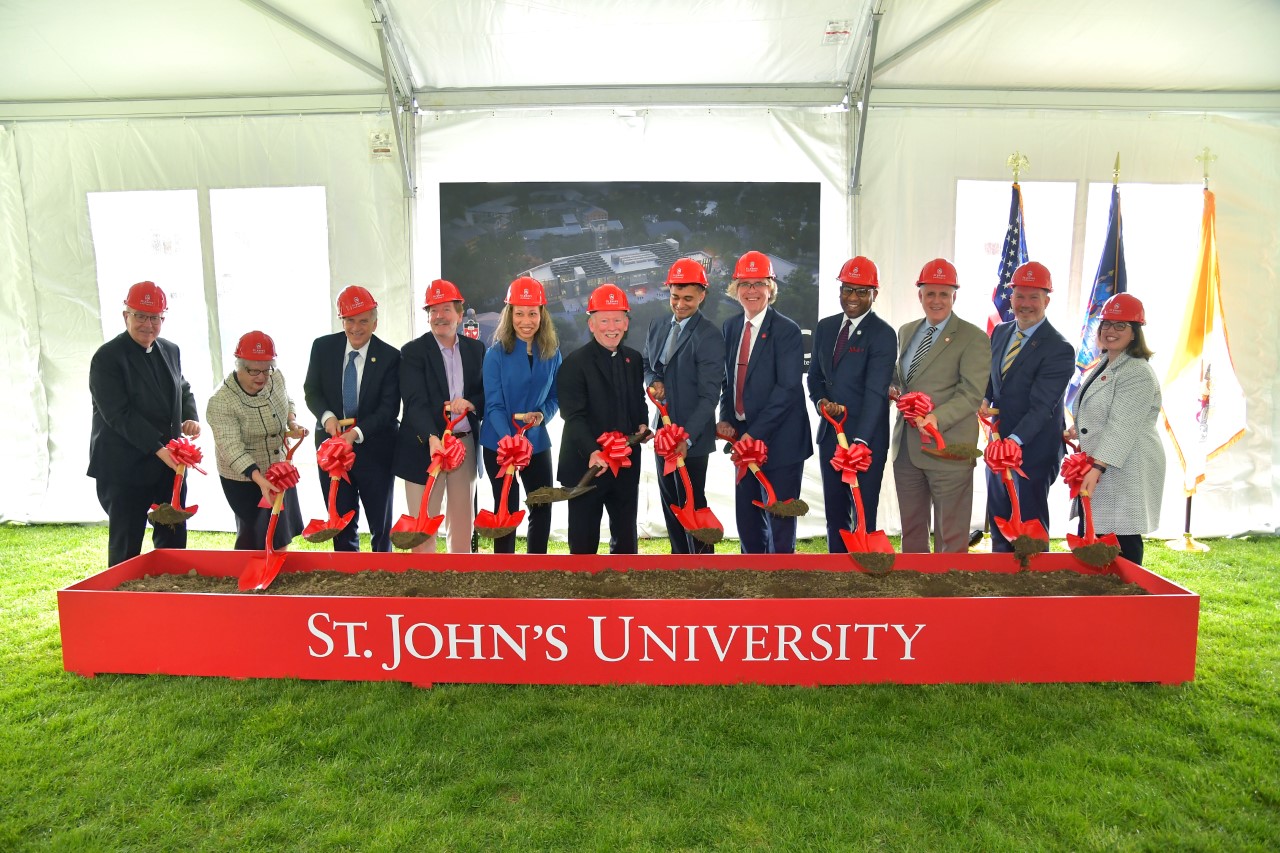 St. John’s breaks ground on new facility - Queens Ledger