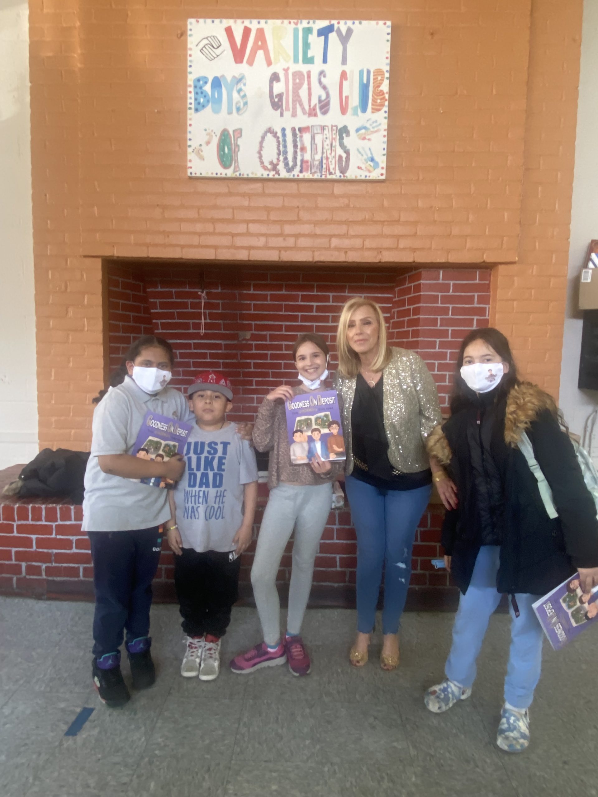 VBGC kids read along with Mary Argento - Queens Ledger