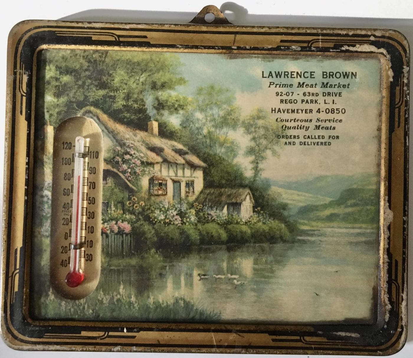 The forgotten art of advertising thermometers - Queens Ledger