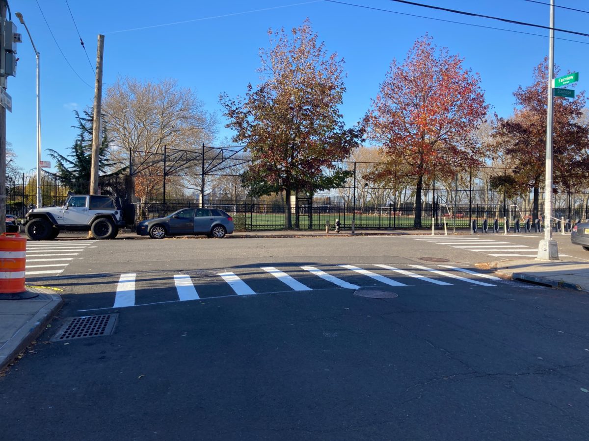 Stop signs, crosswalks added to intersection of Stanhope St. and ...