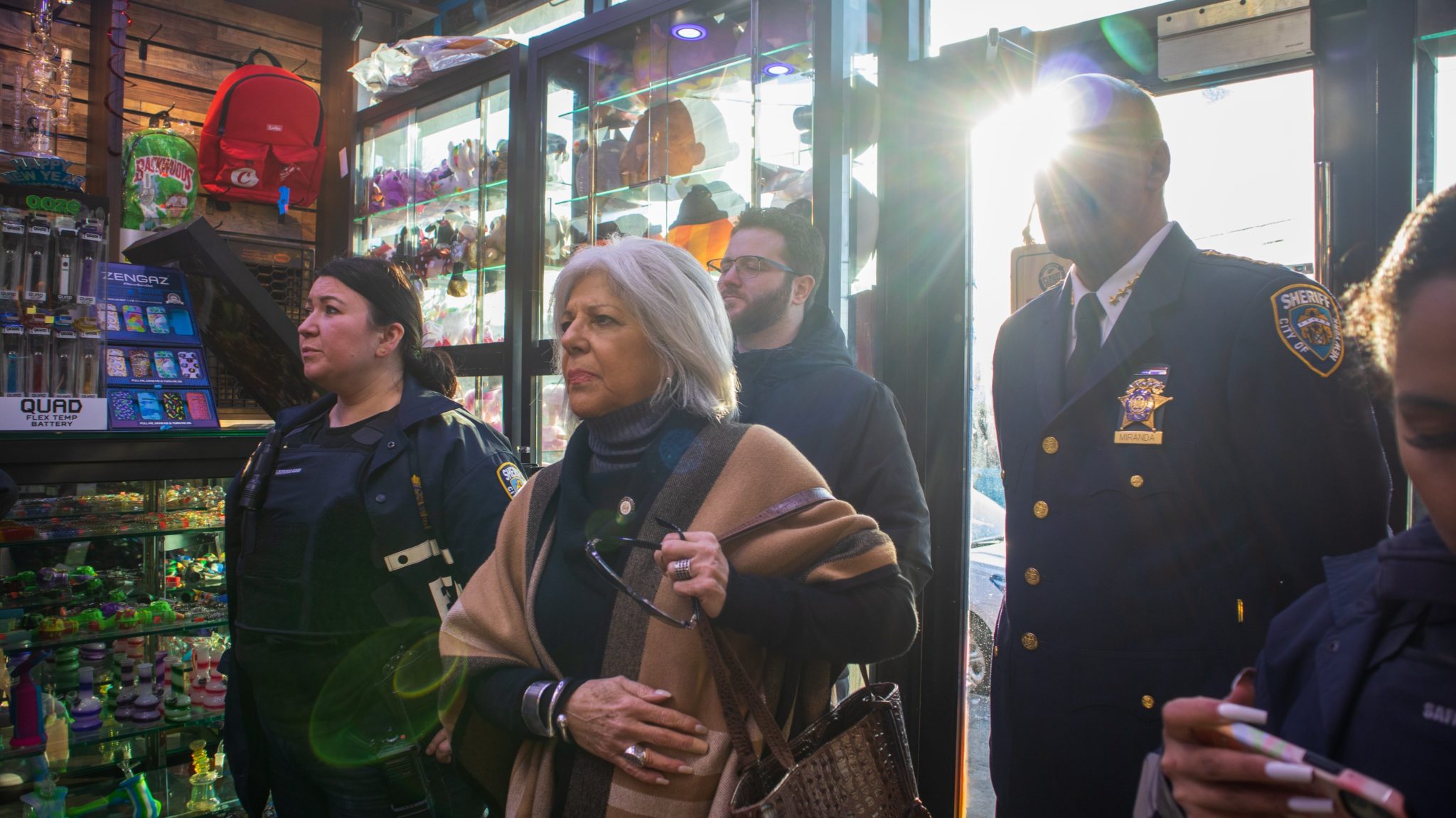 Councilwoman, cops burn illegal weed shops - Queens Ledger