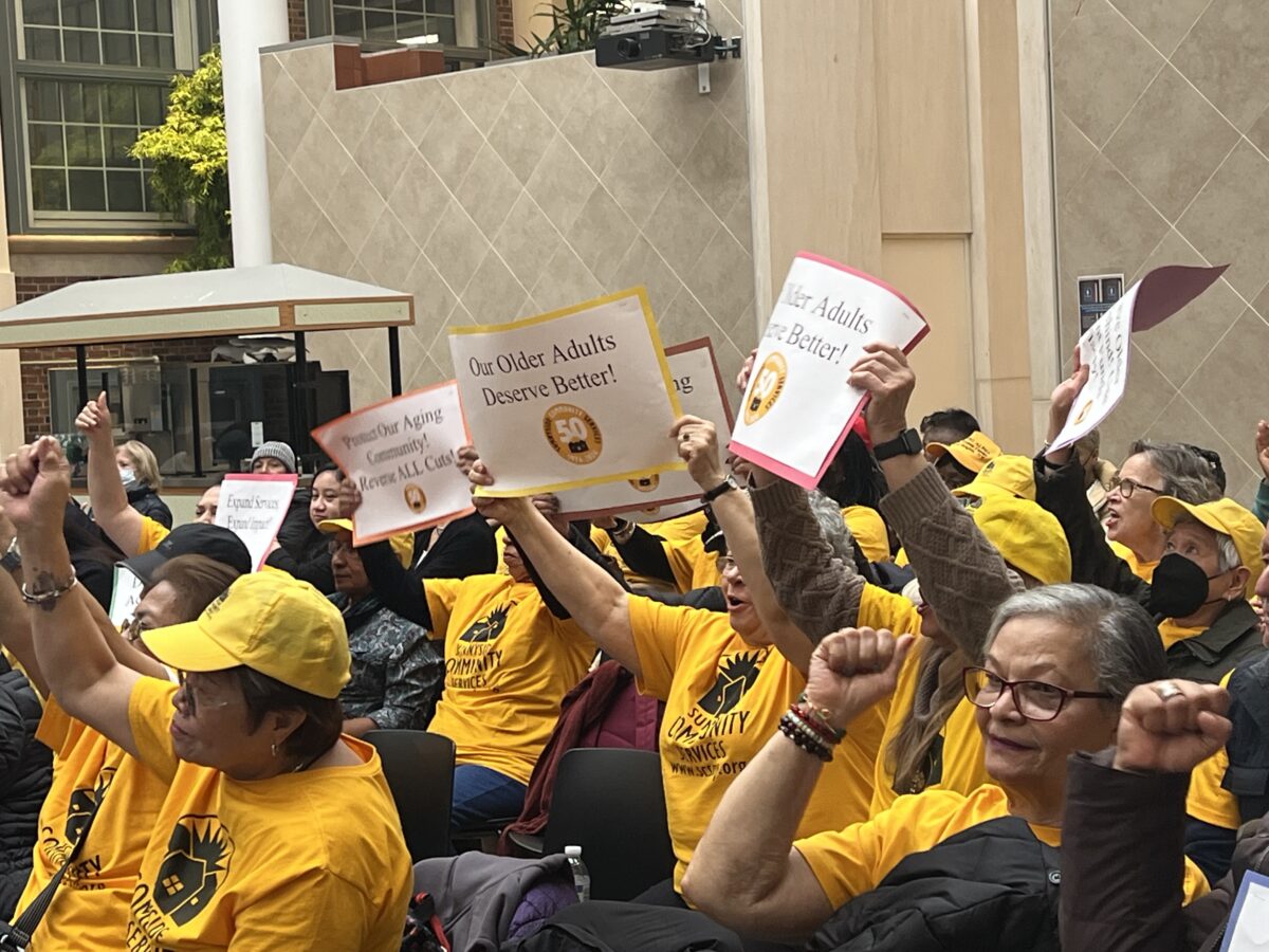 Over 100 Seniors, Advocates Rally for Increased Funding to Queens ...