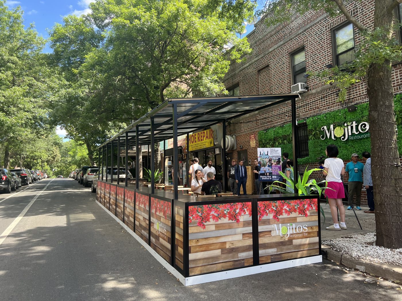 Meng Secures $2M for 60 Outdoor Dining Structures in Queens - Queens Ledger