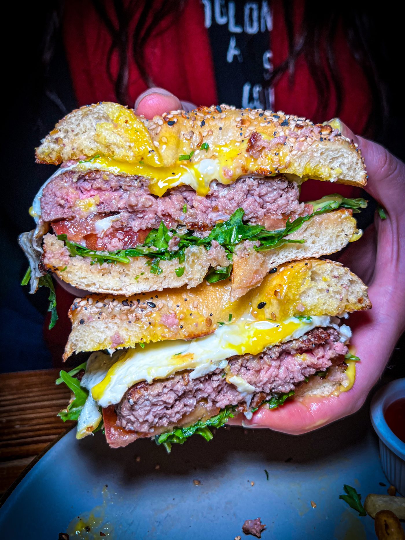 Curley's Bagels and The Lowery Bar launch the Curley's Bagel Burger ...
