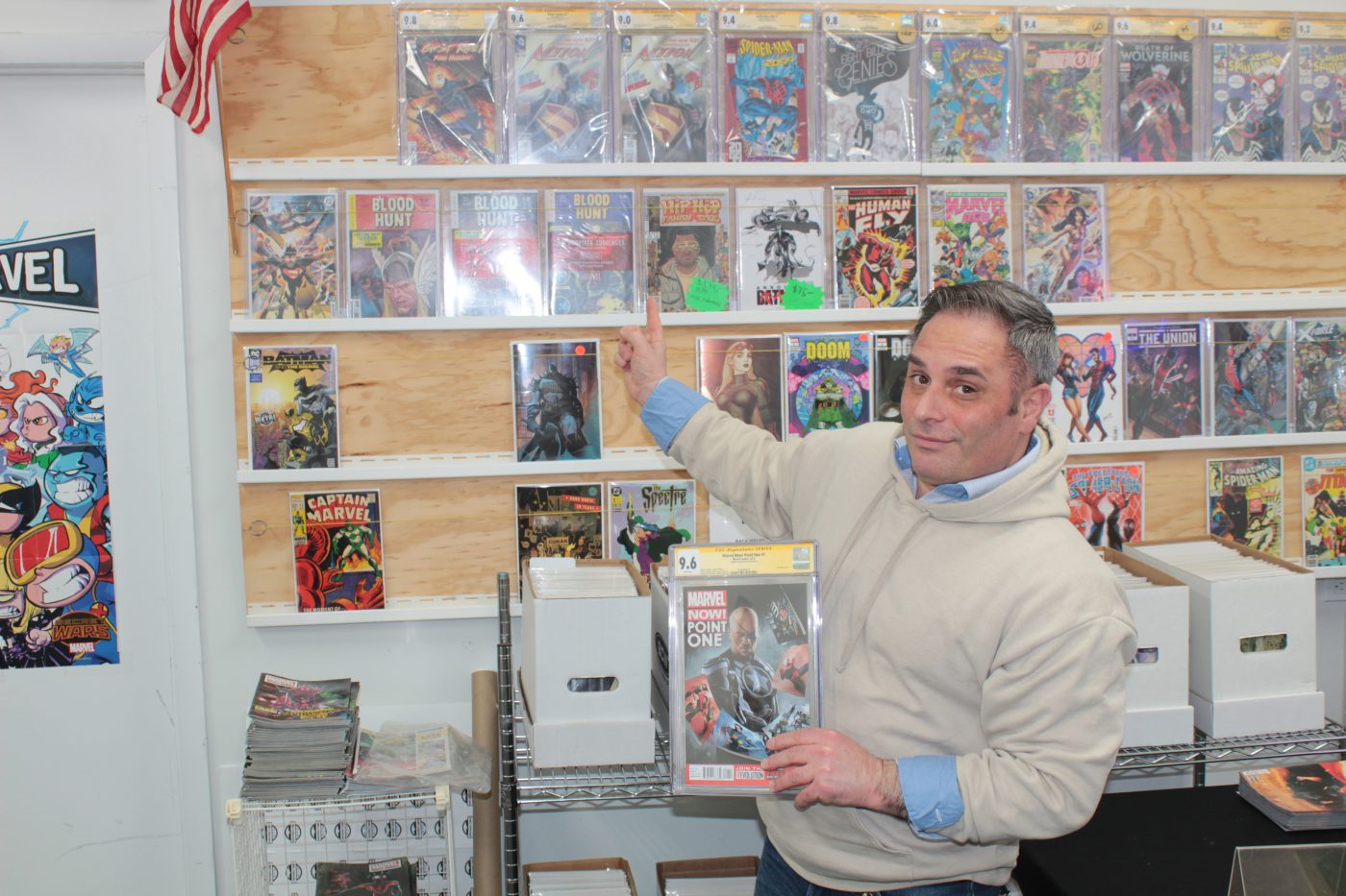Reviving and Restoring Comics at Spineworks Comics - Queens Ledger
