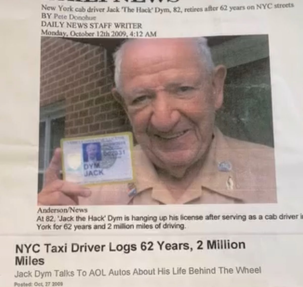 99-Year-Old Cab Driver Honored In Family Screenplay - Queens Ledger